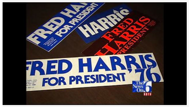 Senator Fred Harris' Campaign - The Story Behind the Photo - My ...